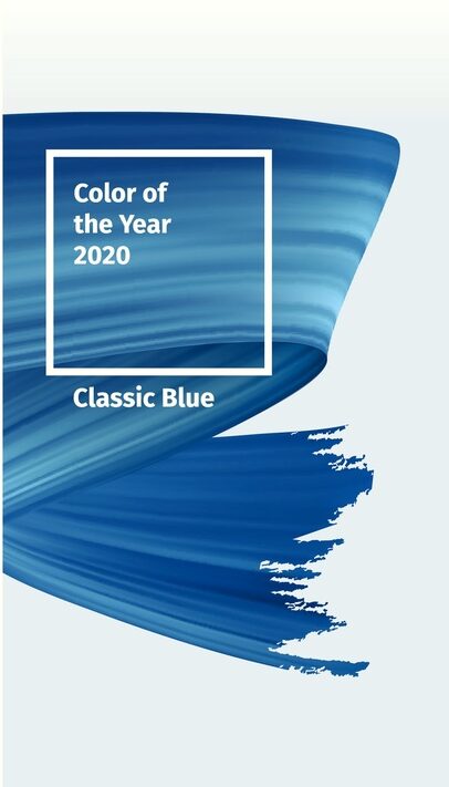 Color Classic Blue 2020 color tendencia - Únic Moment